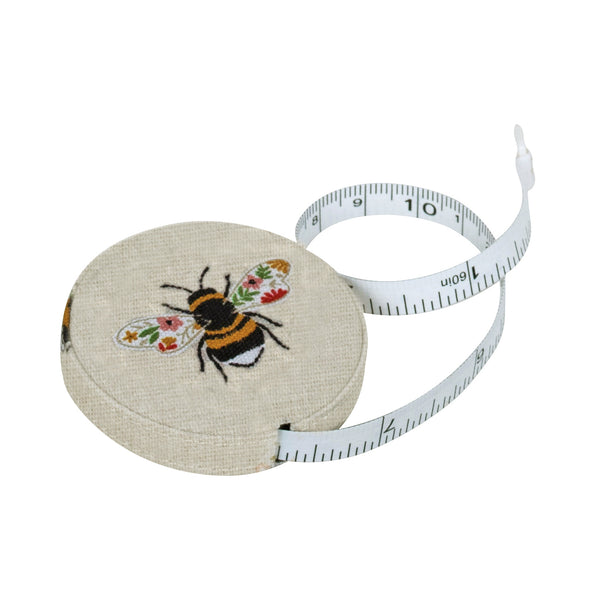 HOBBY GIFT ~ Bees ~ Retractable Tape Measure – Cotton Pod